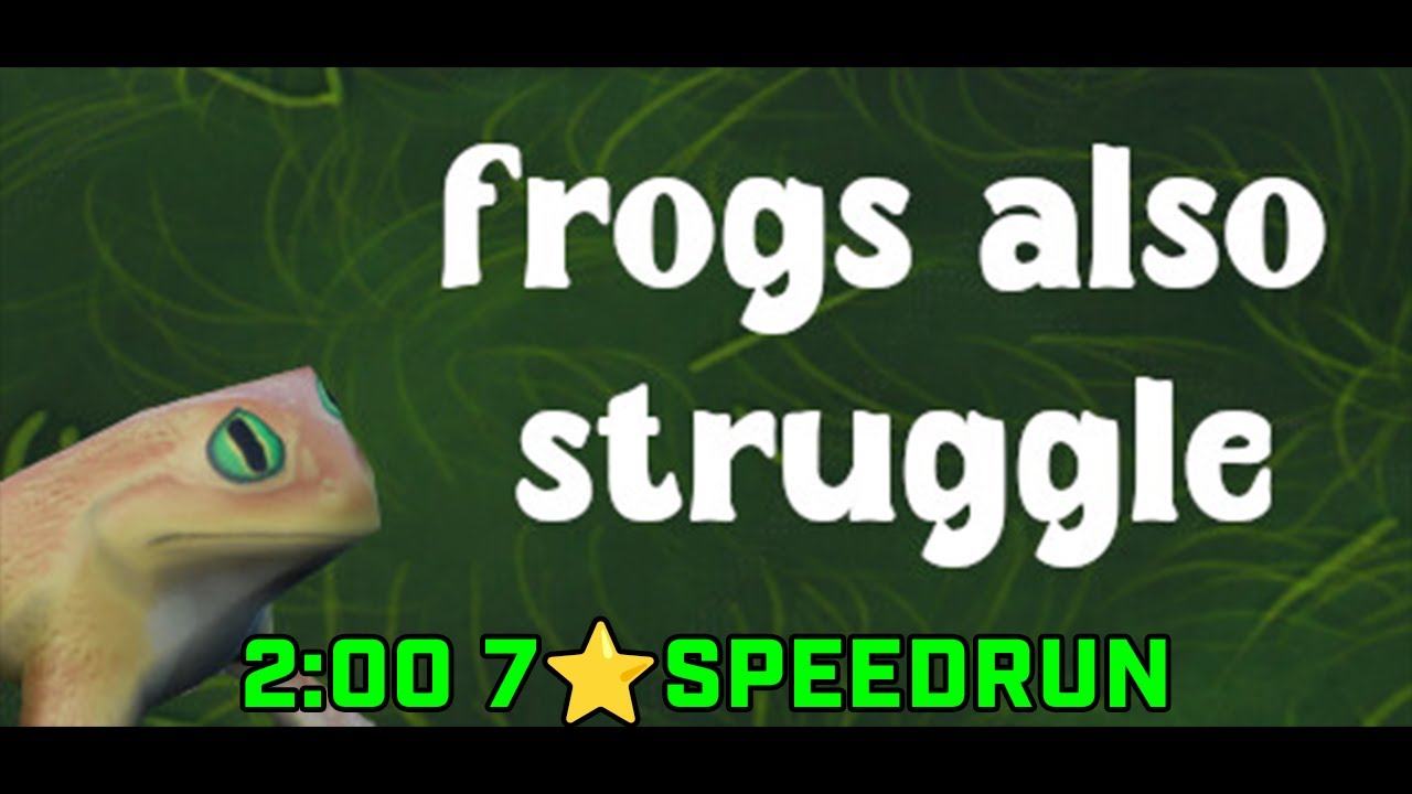 WR Speedrun of a game that has no reviews & no one plays 😂 | Frogs also struggle – 7 Stars, 2:00 ...