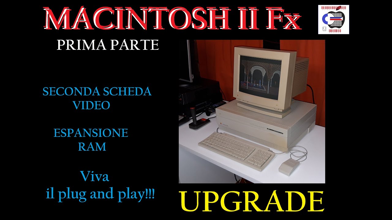 MACINTOSH II FX upgrade Part 1 - Scheda video Radius ed espansione RAM ...