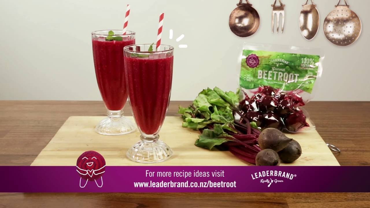 LeaderBrand Beetroot Smoothie - YouTube