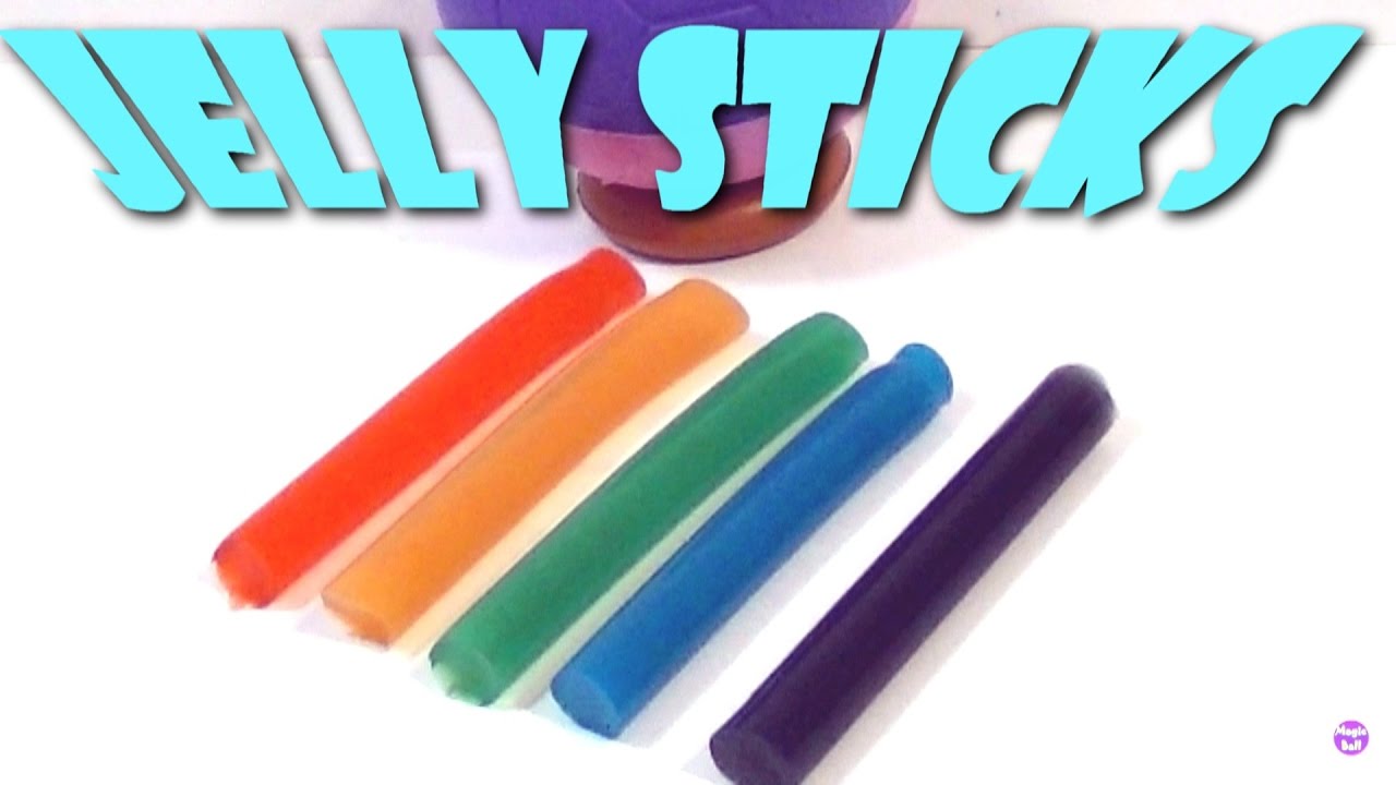 DIY Soft Stick Jelly - YouTube