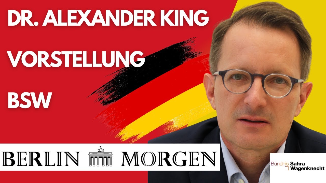 BSW Dr. Alexander King Vorstellung - YouTube