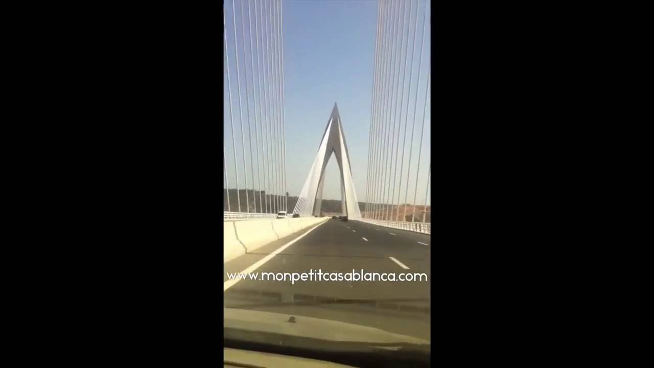 Pont Mohamed VI au Maroc - YouTube