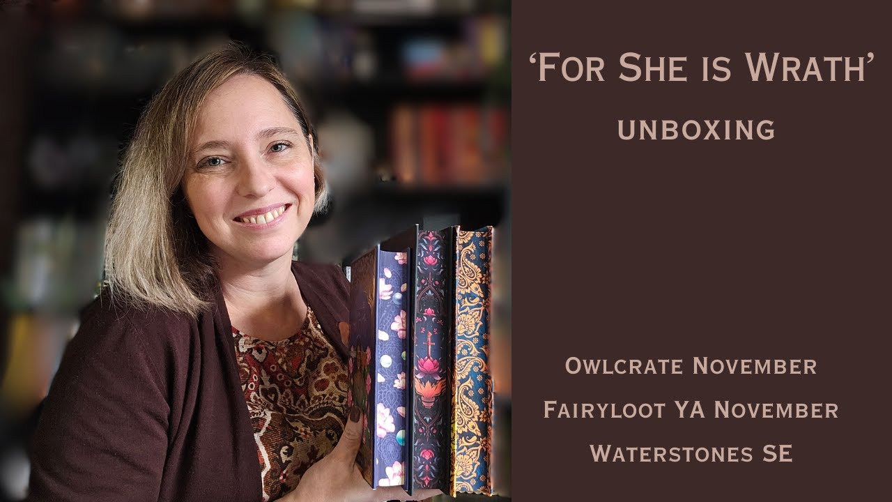 For She is Wrath: special editions from Waterstones, Owlcrate and ...