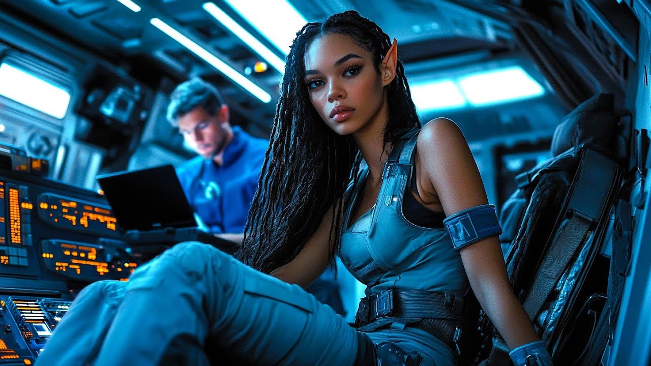 Human Engineer and Alien Engineer Assigned One Room and One Bed on a ...