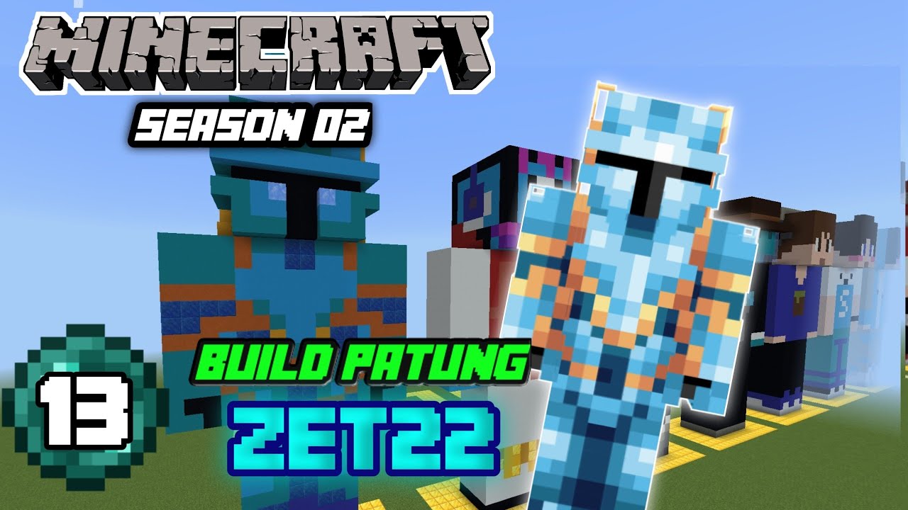 Build Skin YouTuber Zet22 Minecraft pocket edition Part 13 - YouTube