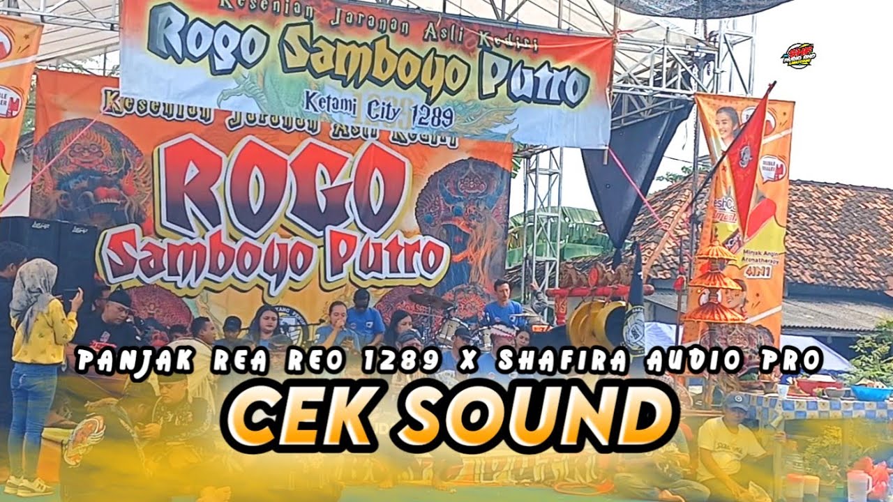 CEK SOUND ROGO SAMBOYO PUTRO FT SHAFIRA AUDIO - YouTube