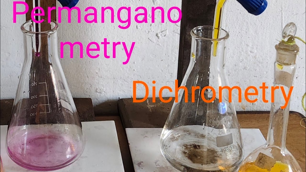Redox titrations #Permanganometry#Volumetry#BSc Chemistry#Practicals ...