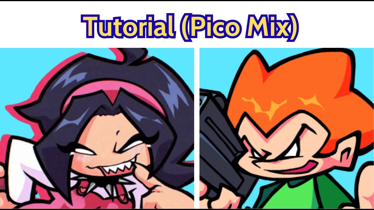 Friday Night Funkin' Nene Teaches Pico how to RAP! | Tutorial (Pico Mix ...