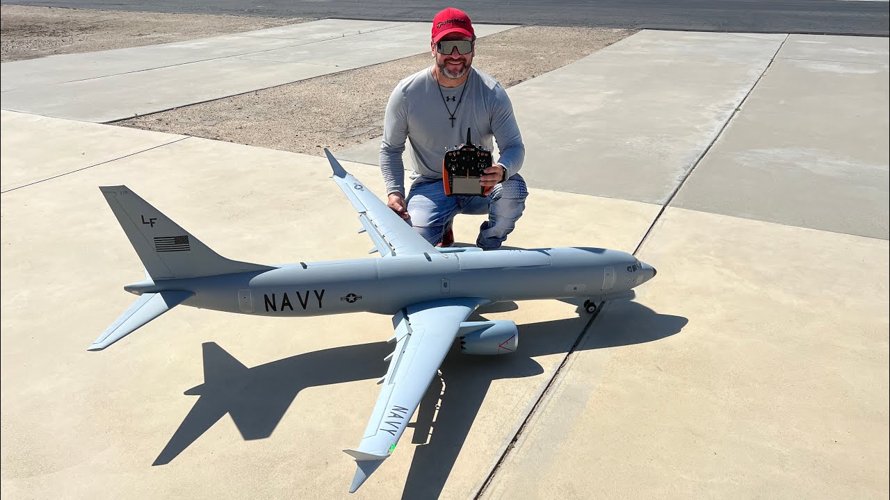 Freewing AL-37 “Ern-Dawg”Navy P-8 Poseidon - YouTube