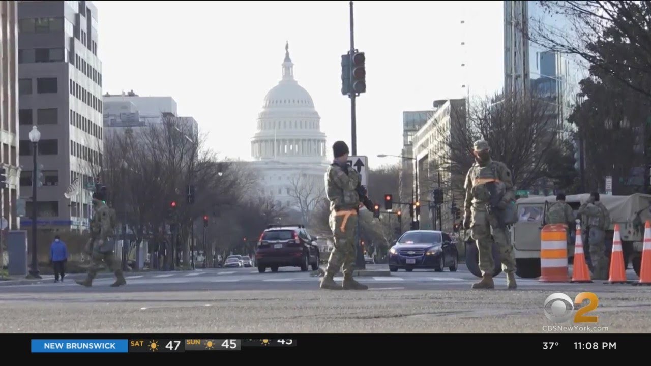 Washington DC Prepares For Presidential Inauguration - YouTube