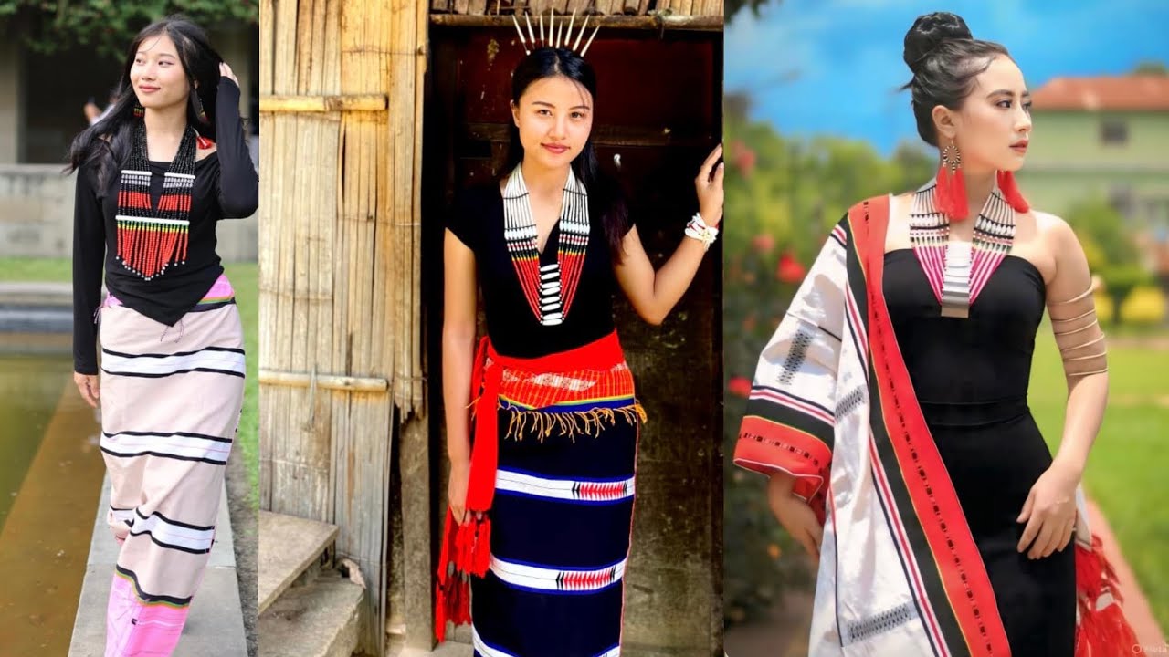TOP 2025 LIANGMAI GIRLs IN TRADITIONAL ATTIRE - YouTube