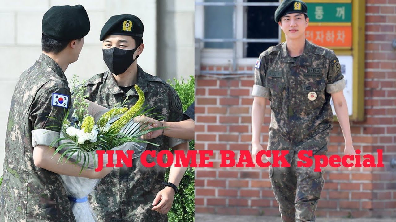 Jin come back Special🤌🏻😍💜#jin #bts #btsedits #btsarmy - YouTube