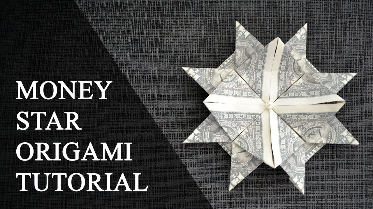 MONEY STAR | Dollar Origami | Tutorial DIY (designer is NProkuda) - YouTube