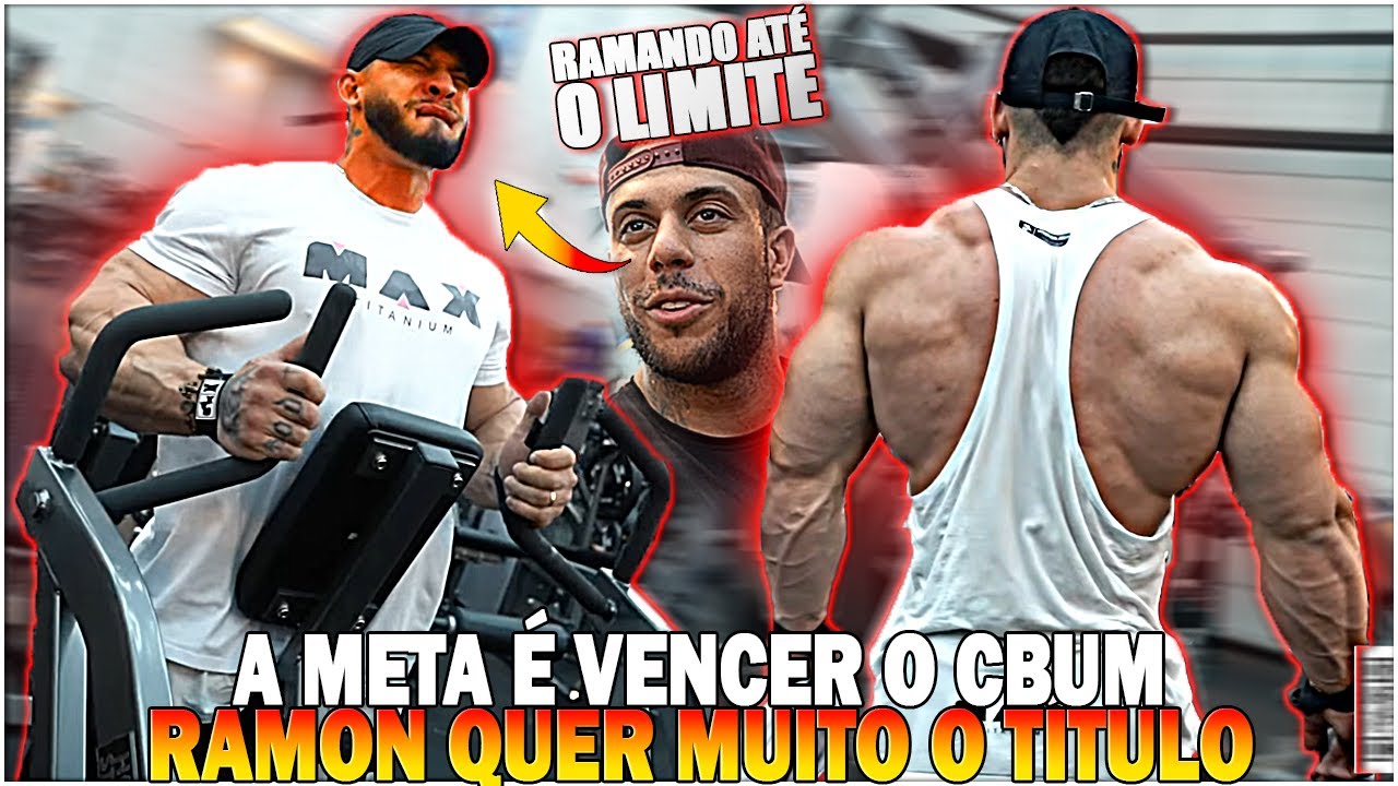 DORSAL DO RAMON NUNCA ESTEVE ASSIM! ESTÃO CONFIANTES PARA BATER O CBUM ...