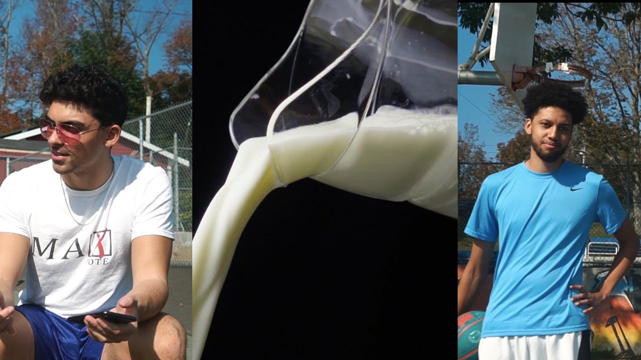 Basketball Player Drinks GALLON Of Milk Before Game - YouTube
