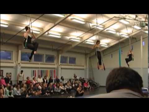 Radioactive - Static trapeze trio - YouTube