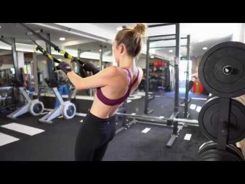 Full Body Workout with TRX - Model Workout with Haley Permenter - 9 TRX exerxises for a slim body