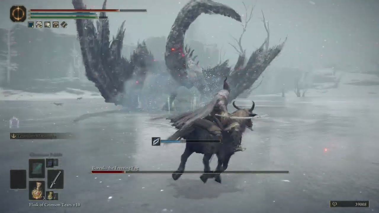 ELDEN RING - Borealis, The Freezing Fog - YouTube