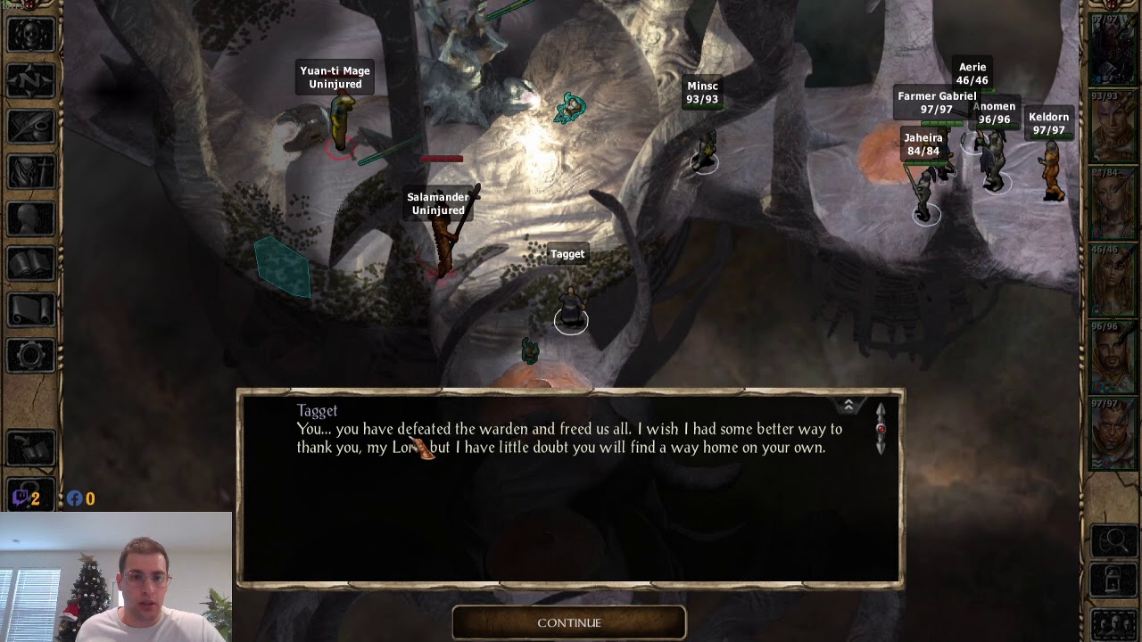 Baldur's Gate 2 - Haer Dalis and Raelis Escape - YouTube