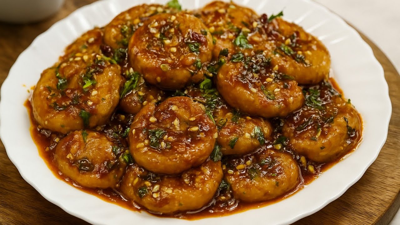 Korean chilli garlic potato | party starter | chilli garlic potato ...
