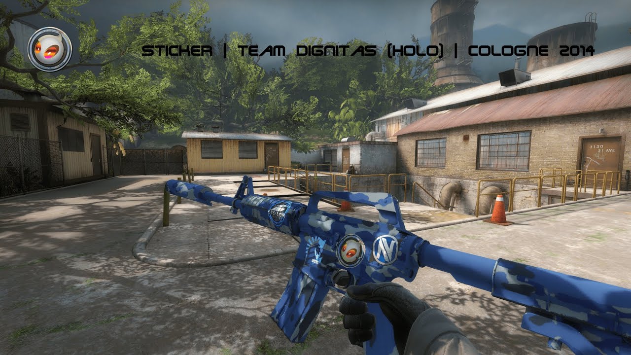 M4A1-S Bright Water with Team Dignitas (Holo) | Cologne 2014 - YouTube
