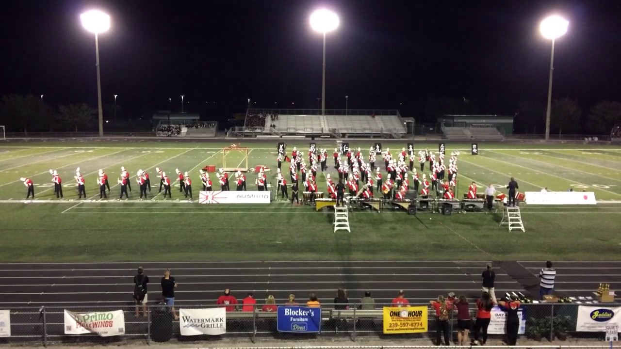 NFMHS Marching Knights 2016 Palmetto Ridge compm - YouTube