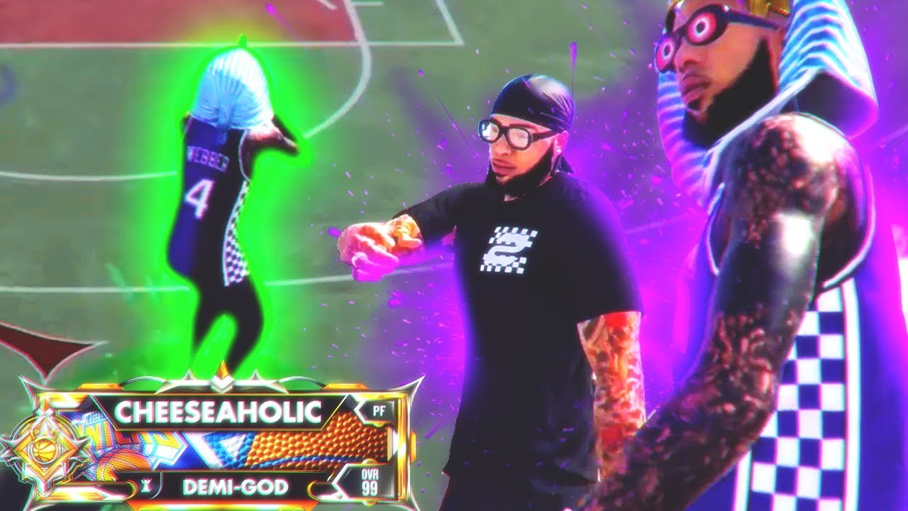 CHEESEAHOLIC AND THIS LEGEND PULL UP ON ME WITH THE WORST CENTER IN 2K ...