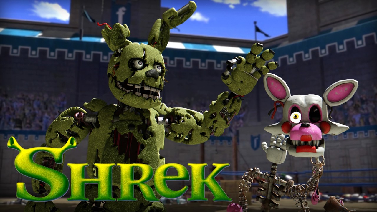 SHREK (2001) pero con SPRINGTRAP - YouTube