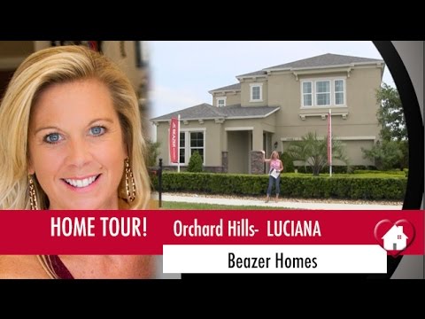 New Homes Winter Garden Florida Luciana Model by Beazer at Orchard Hills