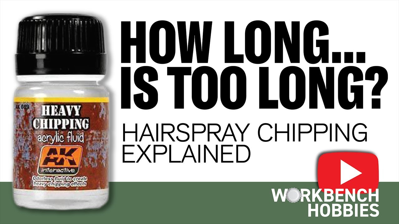 CHIPPING Fluid / Hairspray Chipping - Understanding the technique / DRYING times and the basics ...
