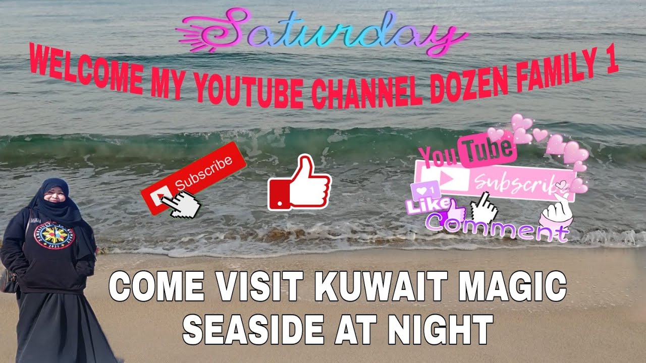 SUMMER NIGHT KUWAIT MAGIC SEASIDE - YouTube