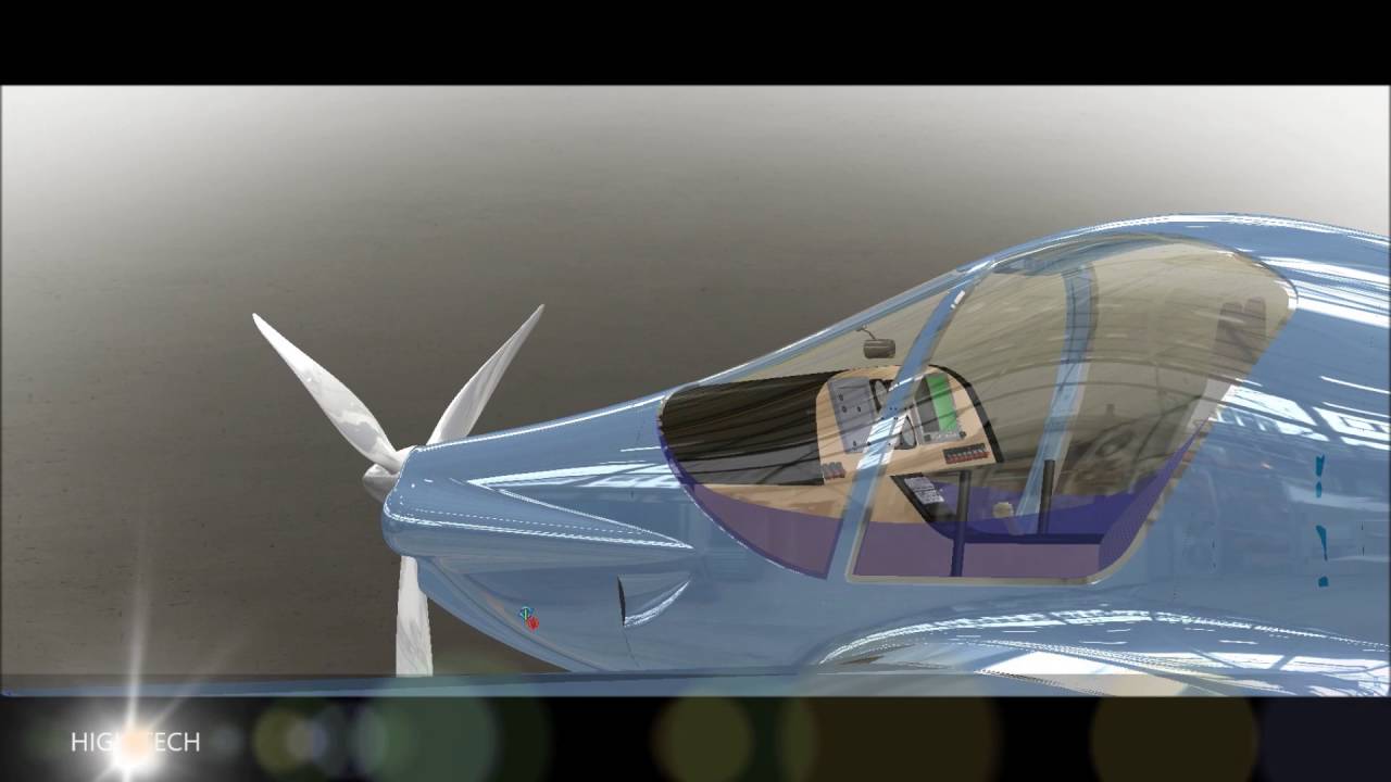 SkyDreamer - Concept Light Sport Aircraft Design - YouTube