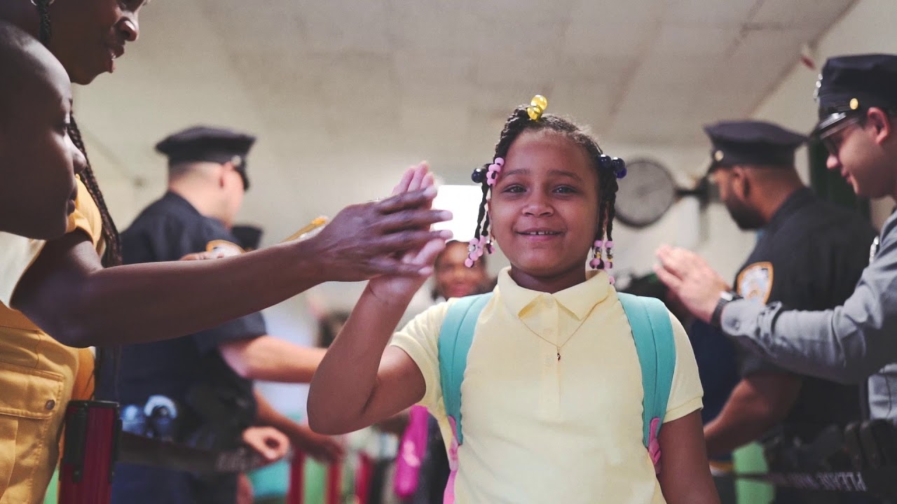 PS 132; GARRET A. MORGAN SCHOOL | 2019's first day of school! - YouTube