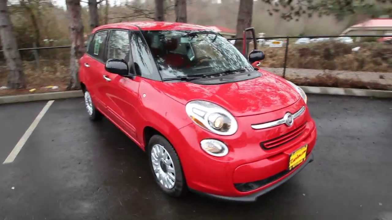 2014 Fiat 500L Pop | Red | EZ012530 | Redmond | Seattle - YouTube
