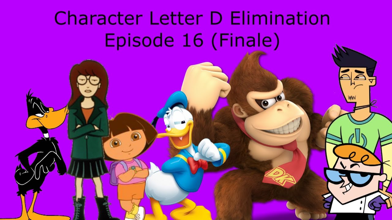 Character Alphabet Elimination - Season D, Episode 16 - The Divine ...