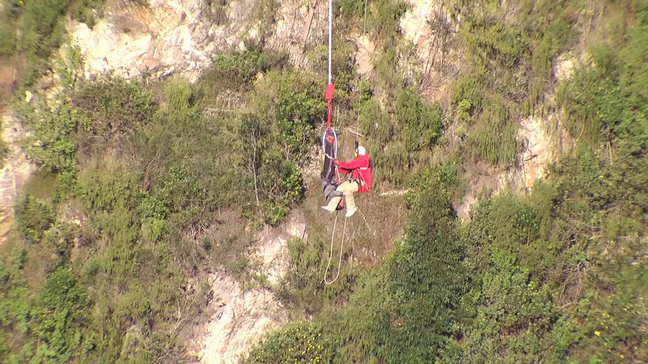 Bungee Jump - Knysna - YouTube