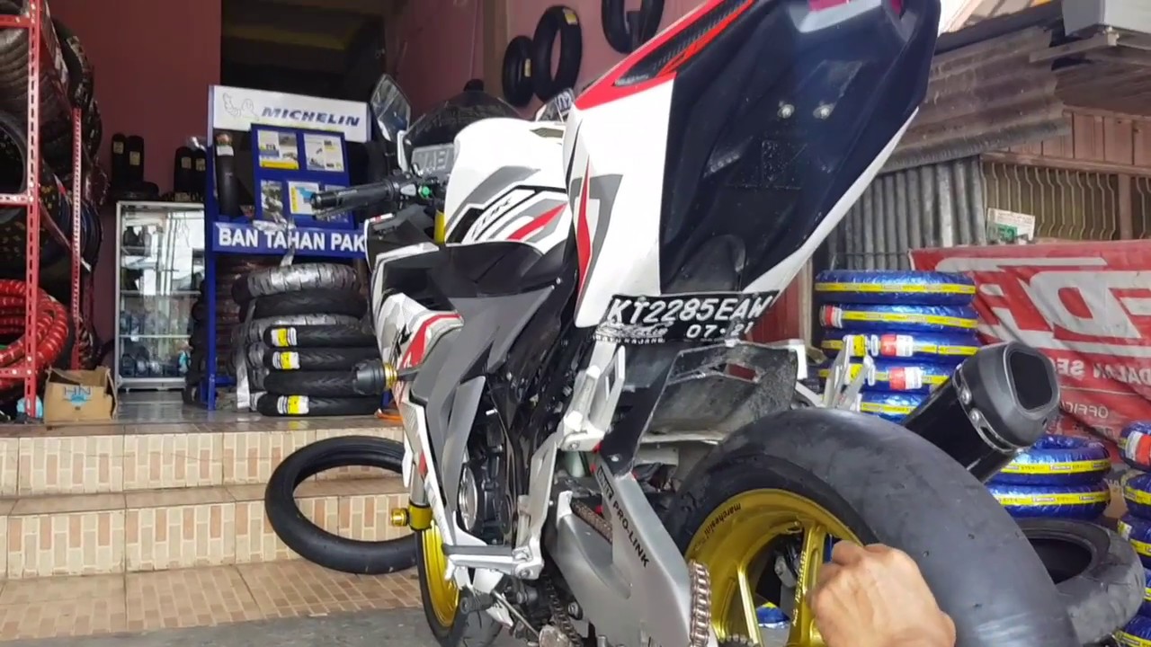 CBR 150R Facelift Ganti Ban IRC Fasti 1 Racing Compoun - YouTube