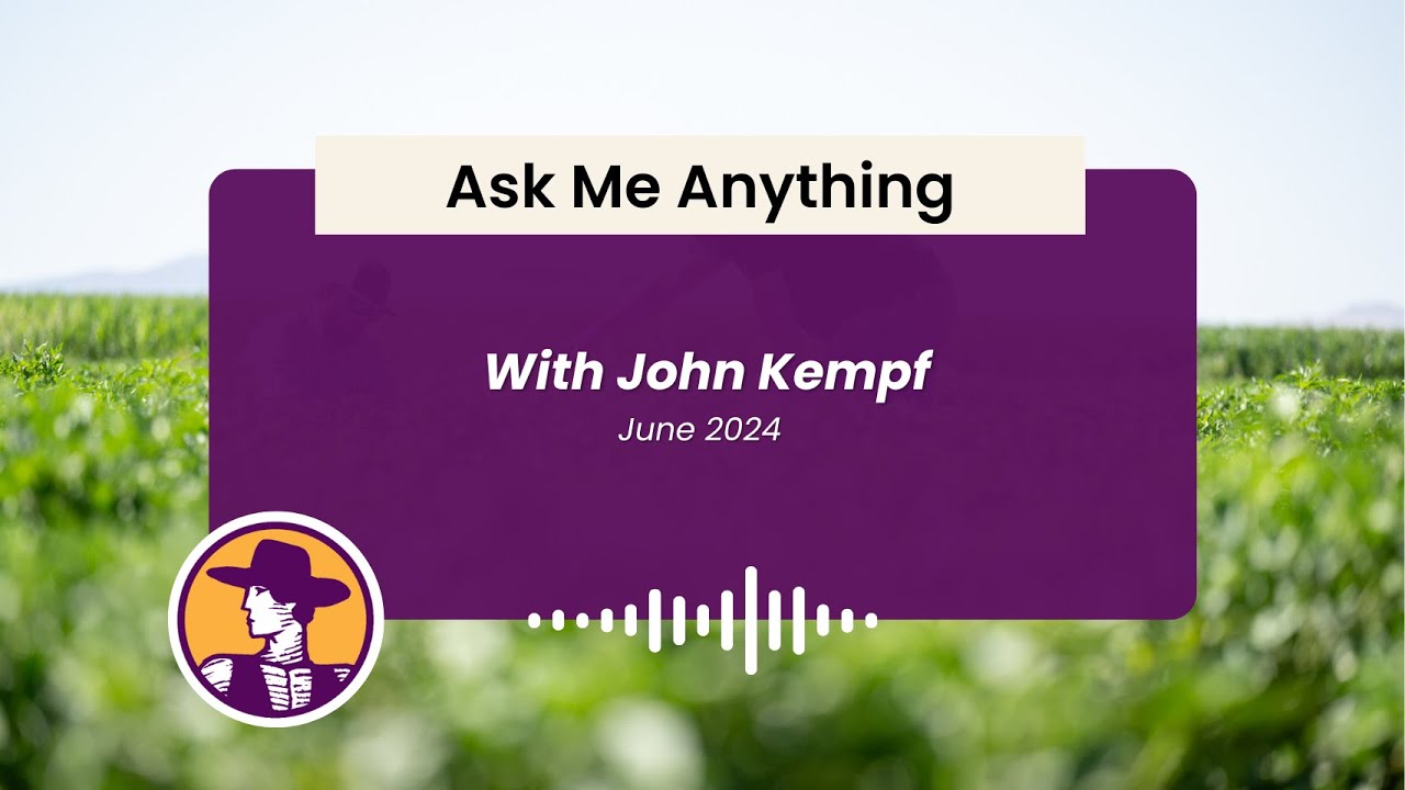 Ask Me Anything with John Kempf - June 2024 - YouTube