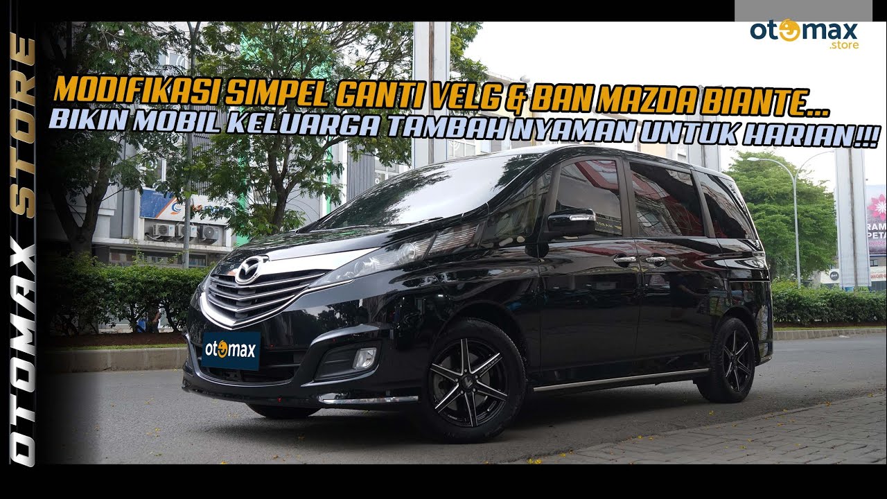 Modifikasi Mazda Biante, Makin Proper & Elegan Pakai Velg Lenso Jager ...
