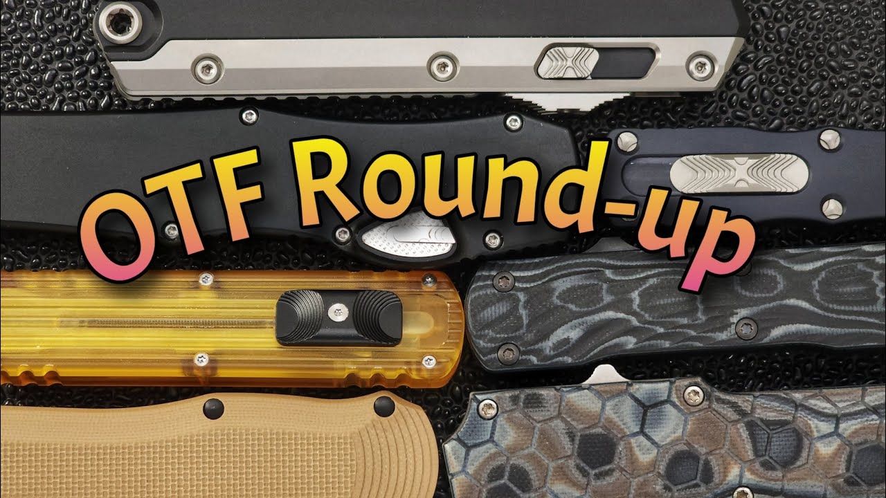 OTF Round up: A Selection of Out-The-Front Blades - YouTube