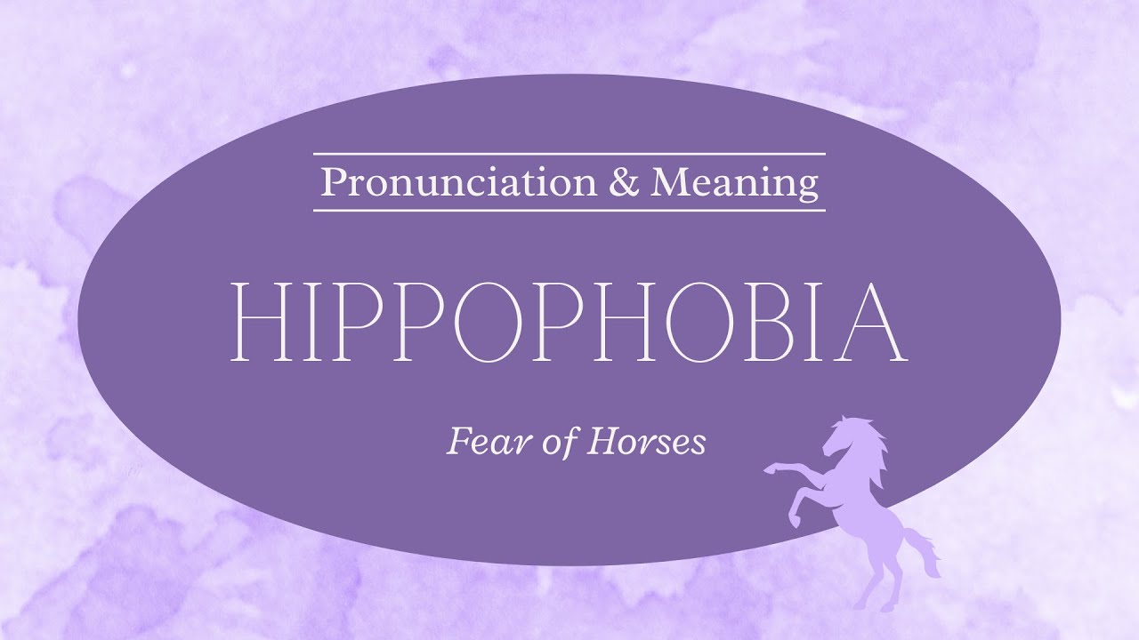 How to Pronounce: Hippophobia | Pronunciation & Meaning - YouTube
