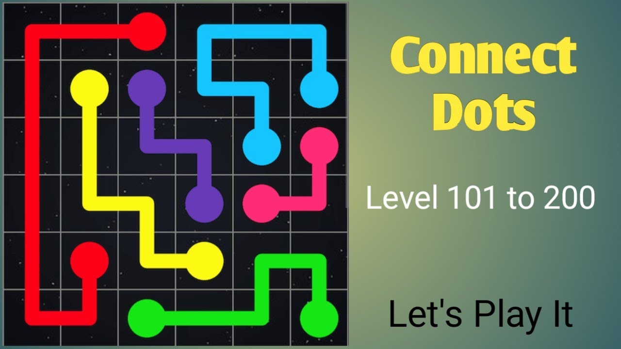 Connect Dots | Levels 101 to 200 - YouTube