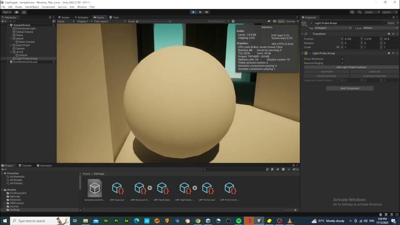 Unity Lightmap & Light Probe - YouTube