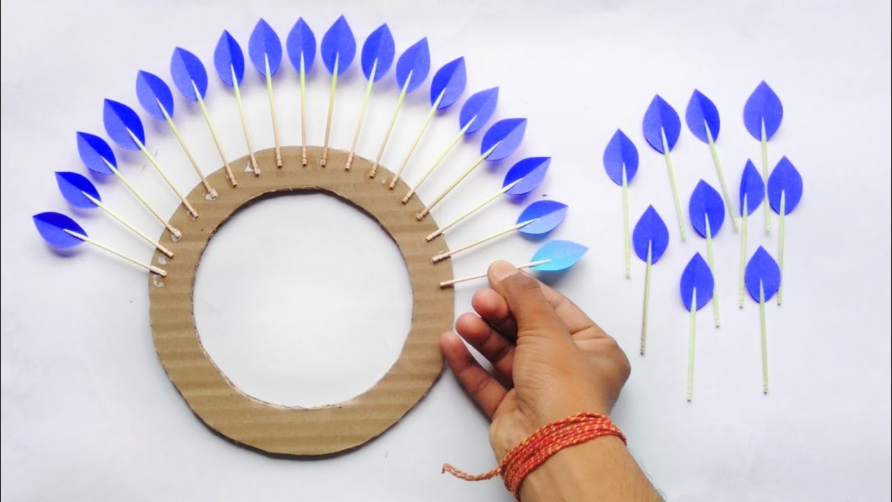 Diy Amazing Toothpick Craft /Re-use material/Out of waste/Home ...