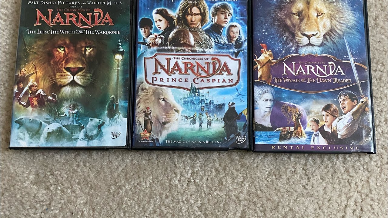 My Chronicles of Narnia DVD collection - YouTube