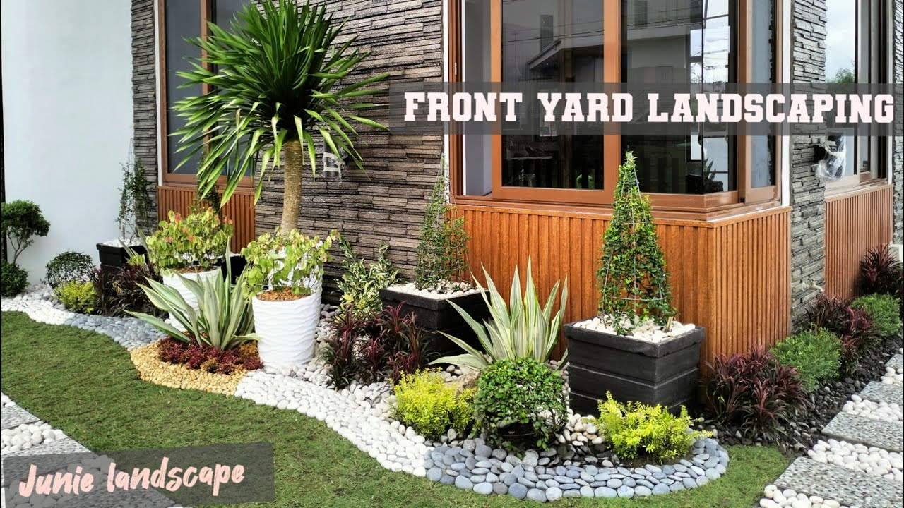 Landscaping design /garden makeover - YouTube