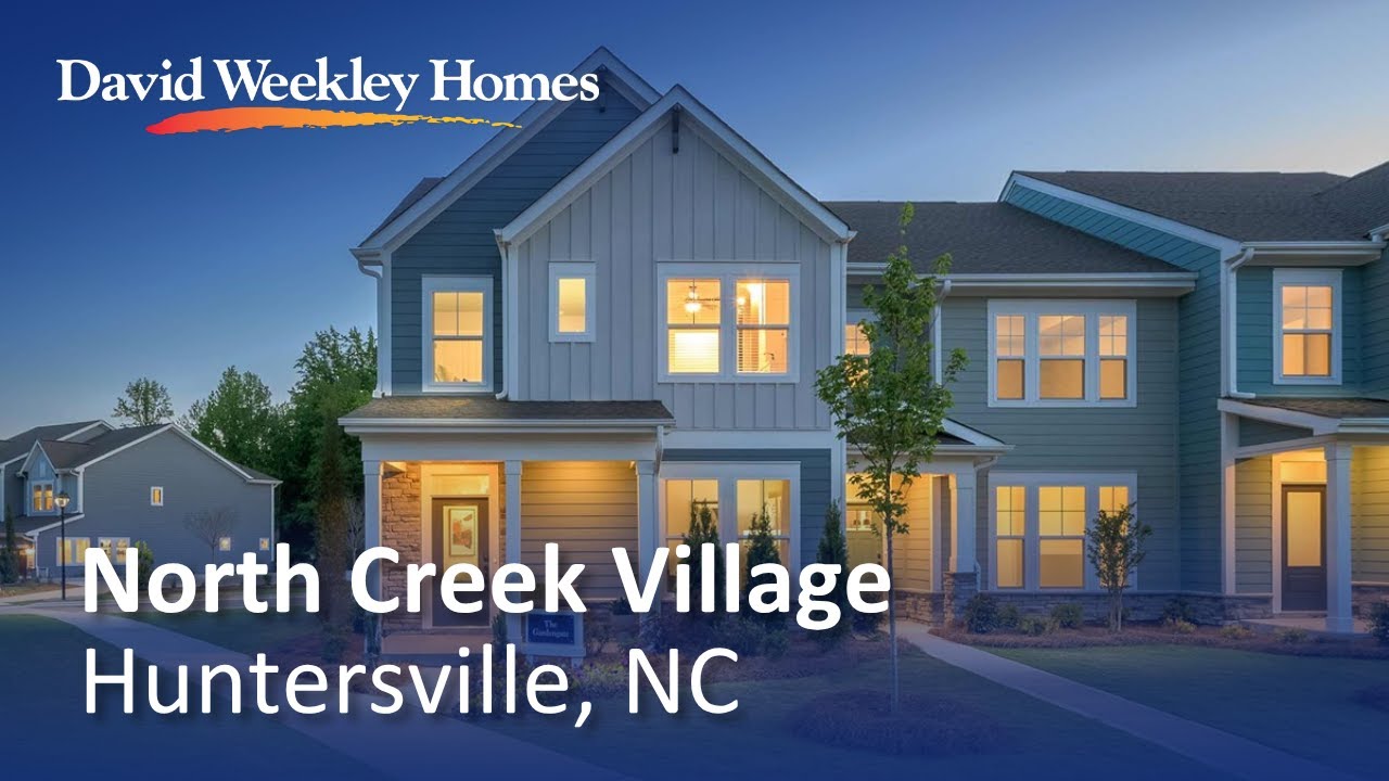 North Creek Village | New Homes for Sale in Huntersville, NC | David ...