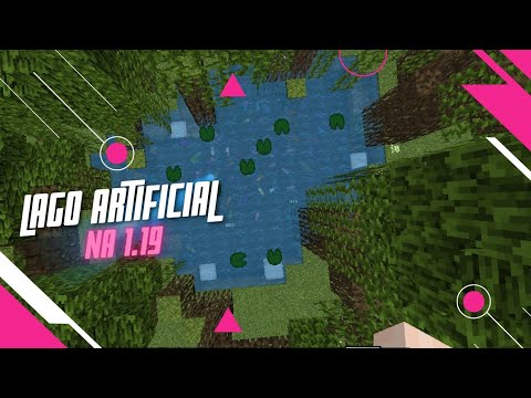 Como fazer um LAGO ARTIFICIAL no Minecraft 1.19 - YouTube