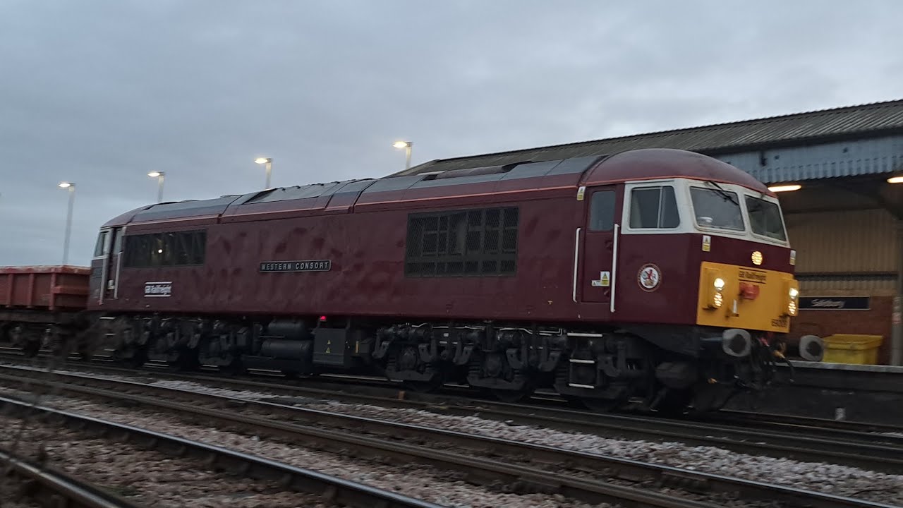 | GB Railfreight | Class 69 '69009 Western Consort' | Salisbury | 26/11 ...