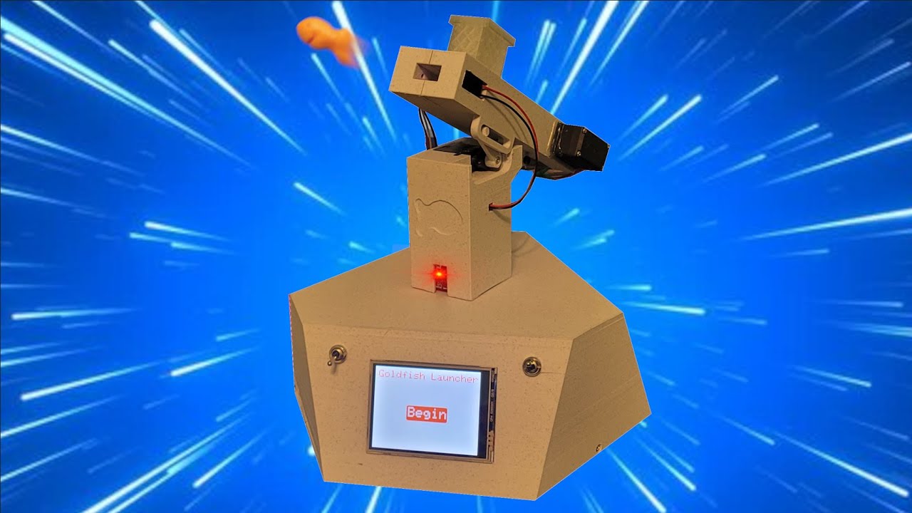 Face Tracking Goldfish Launcher! - YouTube